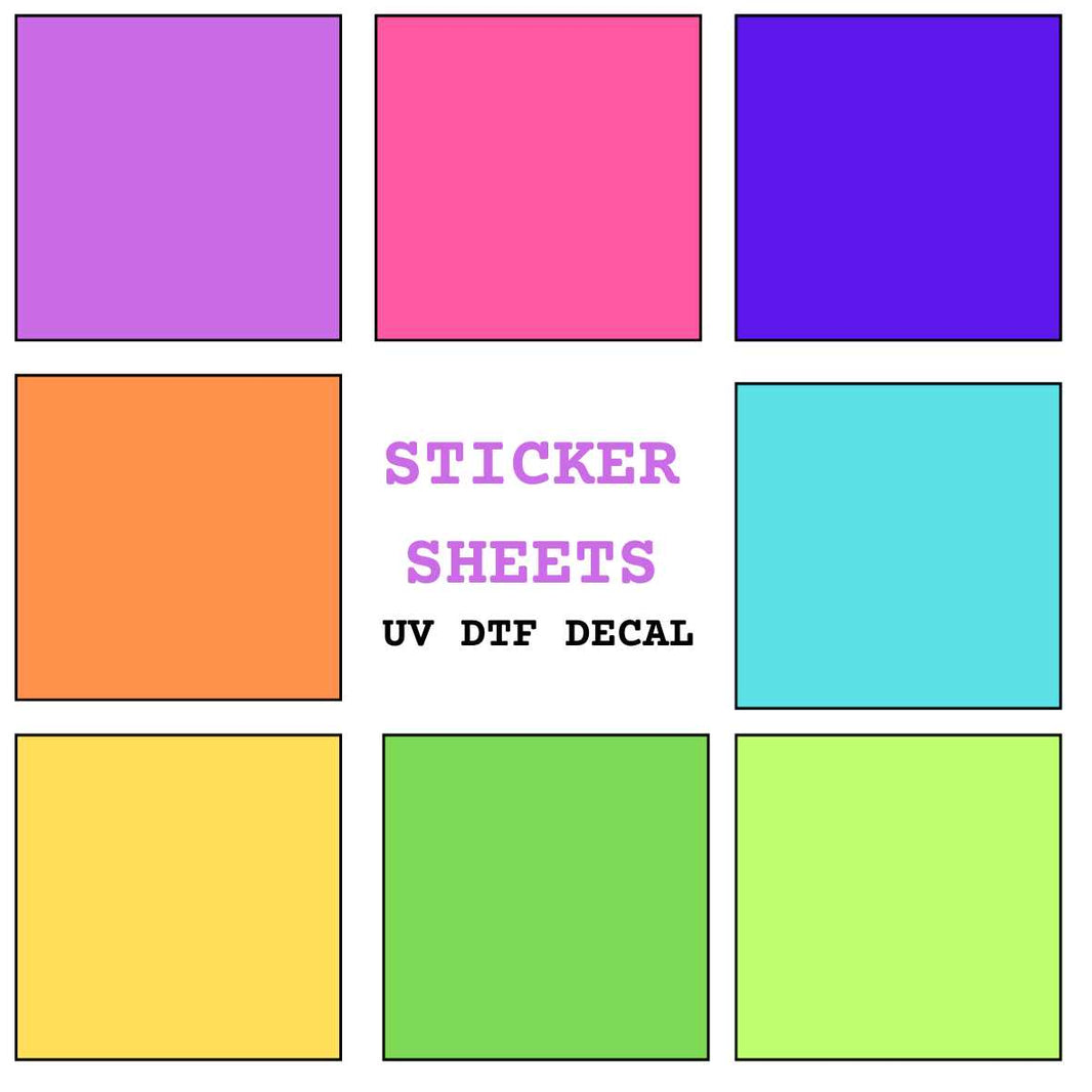 UV DTF Decals Collection | Imagine Vinyl – Page 2 – Imagine Vinyl