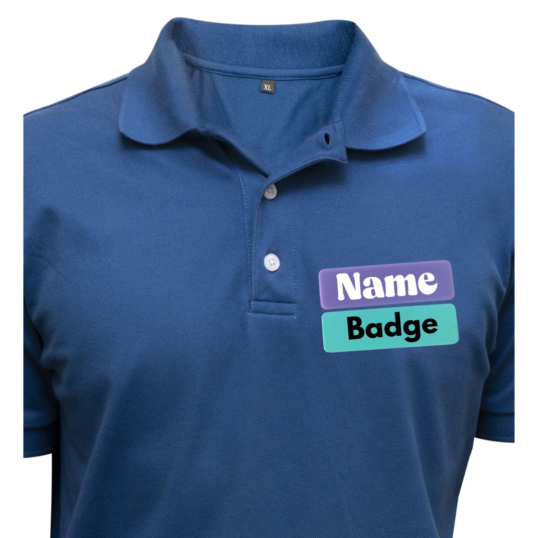 10 mixed Pack Name Badge Blanks – Imagine Vinyl