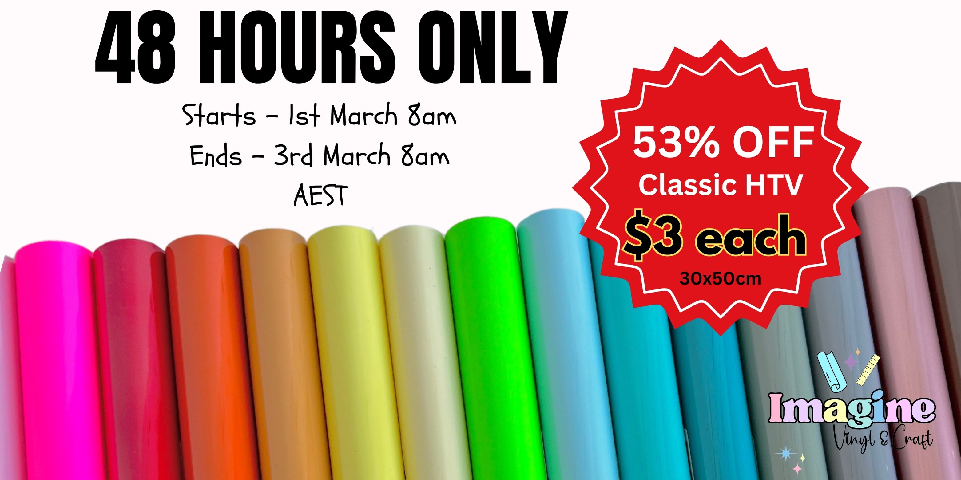 Imagine Vinyl | Australia’s Home for Vinyl, Craft Supplies & Blanks