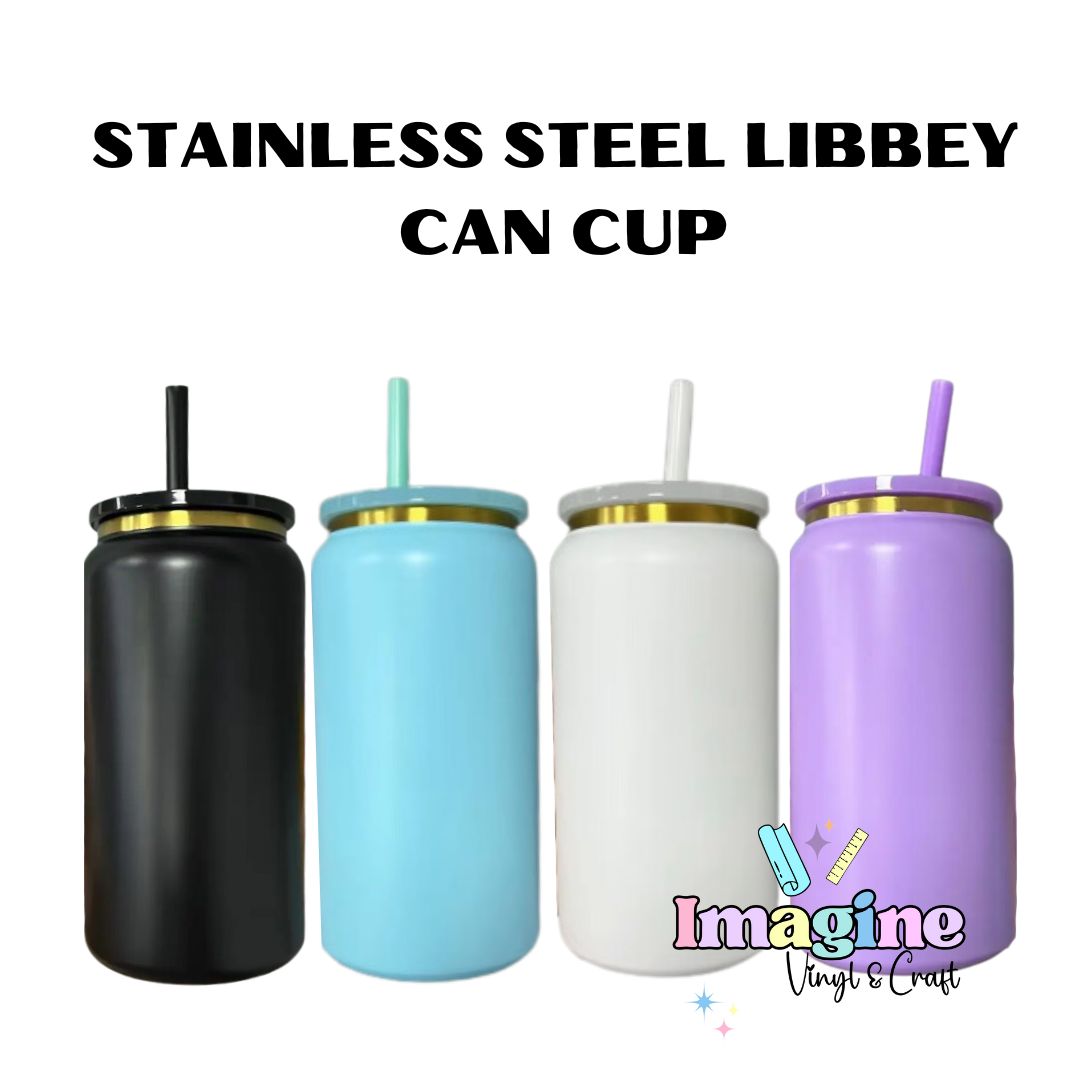 Stainless Steel Libbey Can Cup – Imagine Vinyl